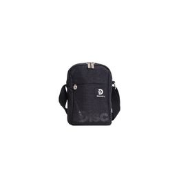 Schultertasche DISCOVERY "Commuter", Damen, Gr. B/H/T: 16,5cm x 22,5cm x 6,5cm, schwarz, bedruckt, Taschen Schultertasche, mit integrierter RFID-Tasche