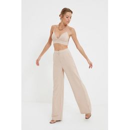 Trendyol Marlenehose in Beige - 50% | Gr&ouml;&szlig;e 38 | Damenhosen
