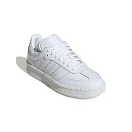 Adidas Leder-Sneakers "Samba XLG" in Wei&szlig; - 42% | Gr&ouml;&szlig;e 37 | Damen-sneakers
