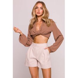 made of emotion Shorts in Beige - 59% | Gr&ouml;&szlig;e L | Shorts