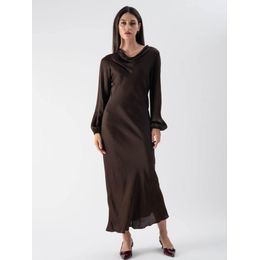 MND Kleid 'Layla' Damen Gr&ouml;&szlig;e 38/40 dunkelbraun Winterkleid