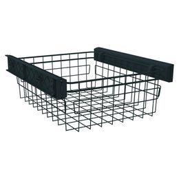 Hom&acute;in Hom`in W&auml;schekorb System Unit, Anthrazit, Metall, 37 L, rechteckig, 42.4x21x46.5 cm, Schlafzimmer, Kleiderschr&auml;nke, Schrankzubeh&ouml;r