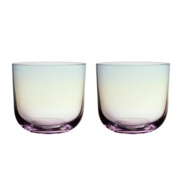 like.Villeroy & Boch Gl&auml;serset Like Pearl, Mehrfarbig, Glas, 2-teilig, 200 ml, 9.0x8.3x9.0 cm, Essen & Trinken, Gl&auml;ser, Gl&auml;ser-Sets
