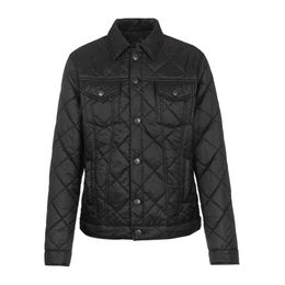 Herrlicher &Uuml;bergangsjacke in Schwarz - 53% | Gr&ouml;&szlig;e M | Herren-plussize