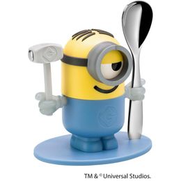 WMF Eierbecherset Minions, Mehrfarbig, Metall, Kunststoff, 2-teilig, 15.5x14.5x8 cm, BPA-frei, Tischkultur & Servieren, Eierbecher