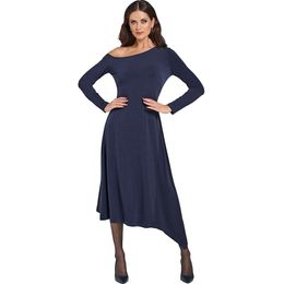 Heine Kleid in Dunkelblau - 77% | Gr&ouml;&szlig;e 36 | Damen-kleider