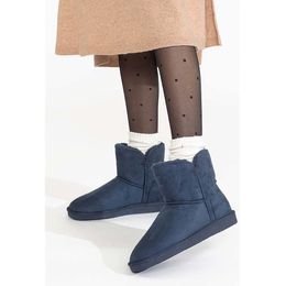 BLACKFIELD Winterboots "Bellevue" in Dunkelblau - 75% | Gr&ouml;&szlig;e 37 | Damen-stiefel