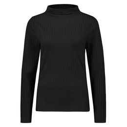 Sublevel Longsleeve in Schwarz - 55% | Gr&ouml;&szlig;e L | Damen-tops