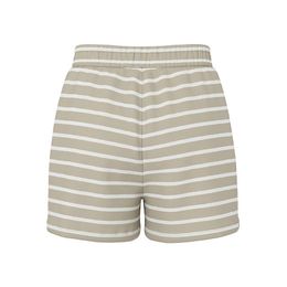 Pieces Shorts "Chilli" in Beige/ Wei&szlig; - 52% | Gr&ouml;&szlig;e XS | Shorts