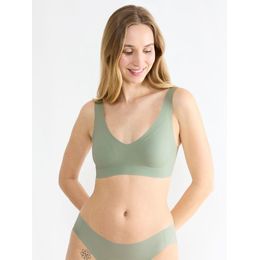 Sloggi Bustier "Zero Feel 2.0" in Hellgr&uuml;n - 51% | Gr&ouml;&szlig;e M | Damen-bhs