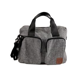 Kaiser Naturfellprodukte Wickeltasche "Worker" in Grau - (B)38 x (H)31 x (T)16 cm - 72% |