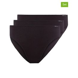 Skiny 3er-Set: Slips in Schwarz - 35% | Gr&ouml;&szlig;e 44 | Damen-unterteile