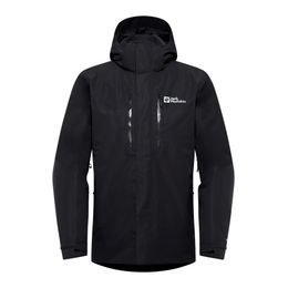 Jack Wolfskin Outdoorjacke 'Jasper' Herren Gr&ouml;&szlig;e XL rostbraun / schwarz