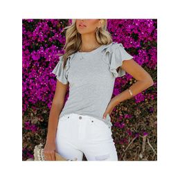 LA Angels Shirt in Hellgrau - 65% | Gr&ouml;&szlig;e M | Damen-tops