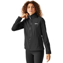 Regatta Softshelljacke "Connie V" in Schwarz - 68% | Gr&ouml;&szlig;e 46 | Damen-outdoorjacken