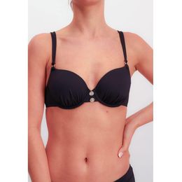 Joop! Bodywear Bikini-Oberteil in Schwarz - 49% | Gr&ouml;&szlig;e 38B-Cup | Damen-bademode