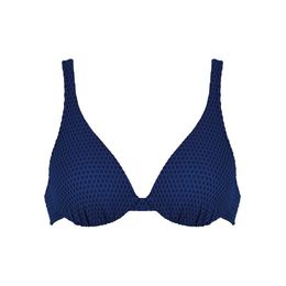 Naturana Bikini-Oberteil in Dunkelblau - 59% | Gr&ouml;&szlig;e 38D-Cup | Damen-bademode