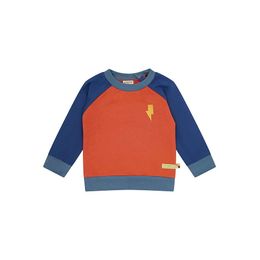 loud + proud Sweatshirt in Rot/ Dunkelblau - 42% | Gr&ouml;&szlig;e 74/80 | Baby-sweatshirts-jacken
