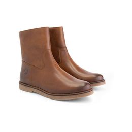 TRAVELIN' Leder-Boots "Beziers" in Hellbraun - 66% | Gr&ouml;&szlig;e 39 | Damen-stiefel