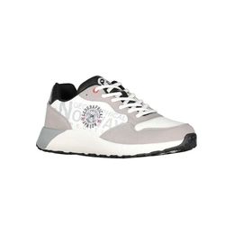 Geographical Norway Sneakers "Otag" in Wei&szlig;/ Beige - 66% | Gr&ouml;&szlig;e 42 | Herrensneakers