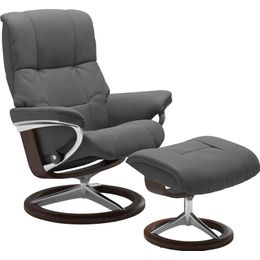Fu&szlig;hocker stressless "Mayfair", grau (grau batick), B:55cm H:41cm T:39cm, Leder BATICK: BATICK ist ein leicht korrigiertes, durchgef&auml;rbtes und genarbtes M&ouml;belleder, bei dem die meisten Unebenheiten und Spuren in der Regel entfernt wurden.;Leder PALOMA: PALOMA ist ein durchgef&auml;rbtes Semianilin-M&ouml;belleder mit nat&uuml;rlicher Narbung.;ROHLEDER Stoff Q2 FARON: Ein fester zuverl&auml;ssiger Boucl&eacute; mit einem str