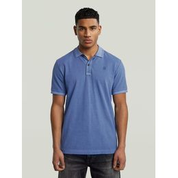 G-Star Raw G-Star Poloshirt in Blau - 52% | Gr&ouml;&szlig;e M | Herren-plussize
