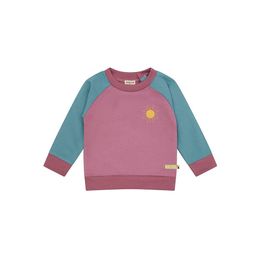 loud + proud Sweatshirt in Lila/ T&uuml;rkis - 48% | Gr&ouml;&szlig;e 74/80 | Baby-sweatshirts-jacken