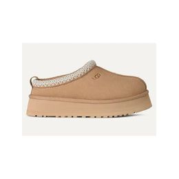 UGG Australia UGG Leder-Hausschuhe "Tazz II" in Beige - 23% | Gr&ouml;&szlig;e 36 | Damen-pantoletten