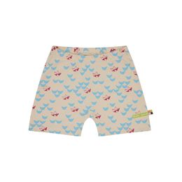loud + proud Shorts in Beige/ Hellblau/ Rot - 47% | Gr&ouml;&szlig;e 62/68 | Kinderhosen