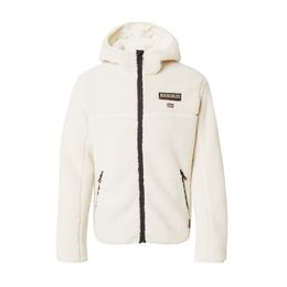 Napapijri Fleece Jacket 'Tynik' male Beige size XS
