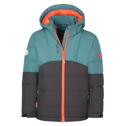 Trollkids Winterjacke "Gryllefjord" in Blau/ Schwarz - 55% | Gr&ouml;&szlig;e 98 | Kinderjacken