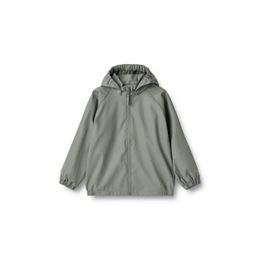 Allwetterjacke Wheat "Wheat Rainwear Chardy Jacket", M&auml;dchen, Gr. 80, thunder sky, 55% Polyester, 45% Polyurethan, unifarben, normal, ohne Ausschnitt, Jacken, reflektierend