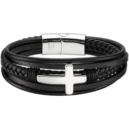 Bruno Banani Lederarmband &raquo;Schmuck&laquo; schwarz