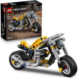 Lego Konstruktionsspielsteine &raquo;Gelbes Motorrad (42225), Lego Technic&laquo; Konstruktionsspielsteine