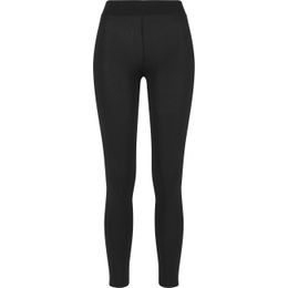 Leggings Urban Classics "Urban Classics Damen Ladies Jersey Leggings", Damen, Gr. 5XL, US-Gr&ouml;&szlig;en, schwarz, 95% Baumwolle, 5% Elasthan, unifarben, slim fit, Hosen Leggings