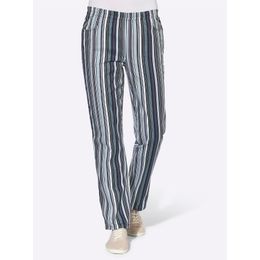 Schlupfhose Classic Basics, Damen, Gr. 25, Kurzgr&ouml;&szlig;en, schwarz (schwarz, gestreift), 100% Baumwolle, gemustert, gestreift, mehrfarbig, lang, Hosen Schlupfhose
