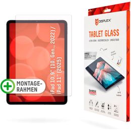 Displex Displayschutzglas &raquo;Tablet Glass iPad 10,9 (10. Gen., 2022)&laquo; f&uuml;r Apple iPad 10,9" (10. Gen., 2022);Apple iPad 11" (2025) transparent Kunststoff 