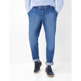 Bequeme Jeans Eurex By Brax "Style JIM", Herren, Gr. 24U, Unterbauchgr&ouml;&szlig;en, dunkelblau, Denim/Jeans, 92% Baumwolle, 6% Elastomultiester, 2% Elasthan, Jeans