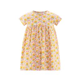 Sommerkleid happy girls "M&auml;dchenkleid", M&auml;dchen, Gr. 110, EURO-Gr&ouml;&szlig;en, multicolour, Stoff, 100% Baumwolle, normal, Kleider Sommerkleid