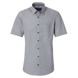 Kurzarmhemd Casamoda "Casamoda Freizeithemd Kurzarm Print", Herren, Gr. 3XL, Normalgr&ouml;&szlig;en, gelb, 100% Baumwolle, bedruckt, l&auml;ssig geschnitten, Hemden