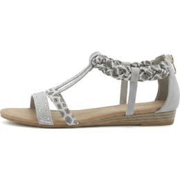 Lascana Damen Sandale grau Gr&ouml;&szlig;e 35
