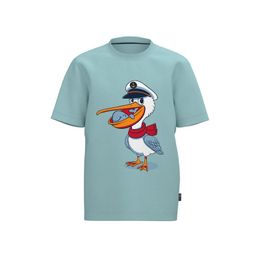 TRIGEMA Jungen T-Shirt &raquo;TRIGEMA T Shirt mit Pelikan Print&laquo; 1 128