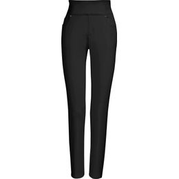 CR&Eacute;ATION L Damen 5-Pocket-Hose mit hohem Bund schwarz Gr&ouml;&szlig;e 38