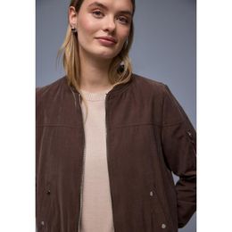 Street One Damen Street One Blouson ohne Kapuze mit elastischem Saum 38