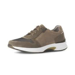 Sneaker Gabor "Sneaker low", Herren, Gr. 42,5, gr&uuml;n, Schuhe Sneaker