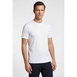 MARVELIS Herren MARVELIS T-Shirt Packung, 2 Stk. Doppelpack, basic, Rundhals, Unterziehshirt, regular fit wei&szlig; S