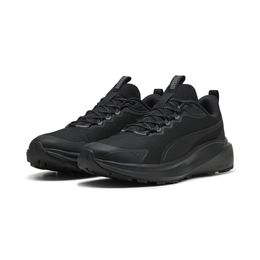 Trainingsschuh Puma "Skyrocket Lite Trail Laufschuhe Erwachsene", Damen, Gr. 37,5, schwarz (schwarz cool schwarz gray), Obermaterial: Textil, Synthetik. Futter: Textil. Innensohle: Textil. Laufsohle: Gummi, Synthetik, Schuhe