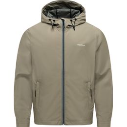 Softshelljacke Ragwear "Shellwie Bonded", Herren, Gr. XXL (56), dusty olive, Softshell, Obermaterial: 100% Polyester, gerade h&uuml;ftbedeckend, hoch geschlossener Ausschnitt, &Auml;rmel ohne &Auml;rmelschlitz Windstopperb&uuml;ndchen mit Windstopper, Jacken Softshelljacke, wasserdichte Herren &Uuml;bergangsjacke mit Kapuze