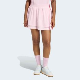 Sweatrock adidas Sportswear "HOUSE OF TIRO", Damen, Gr. XS, clear pink, active maroon, Obermaterial: 100% Polyester, R&ouml;cke