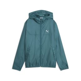 Windbreaker Puma "Essentials Regular Windjacke Jugendliche", M&auml;dchen, Gr. 128, emerald ice gr&uuml;n, Obermaterial: 100% Polyester. Taschenfutter: 100% Polyester, Jacken Windbreaker
